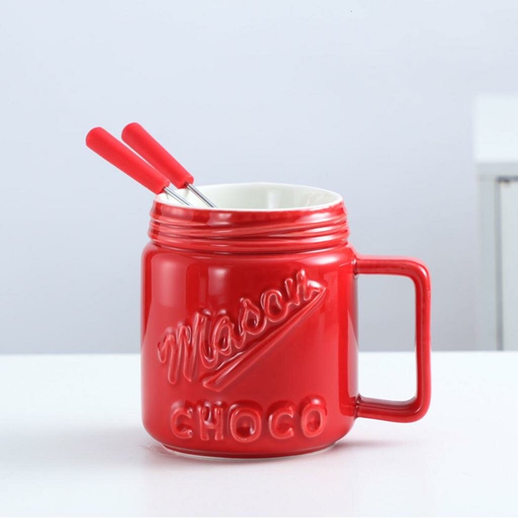 Чашка для горячего расплавления шоколада в горшочке