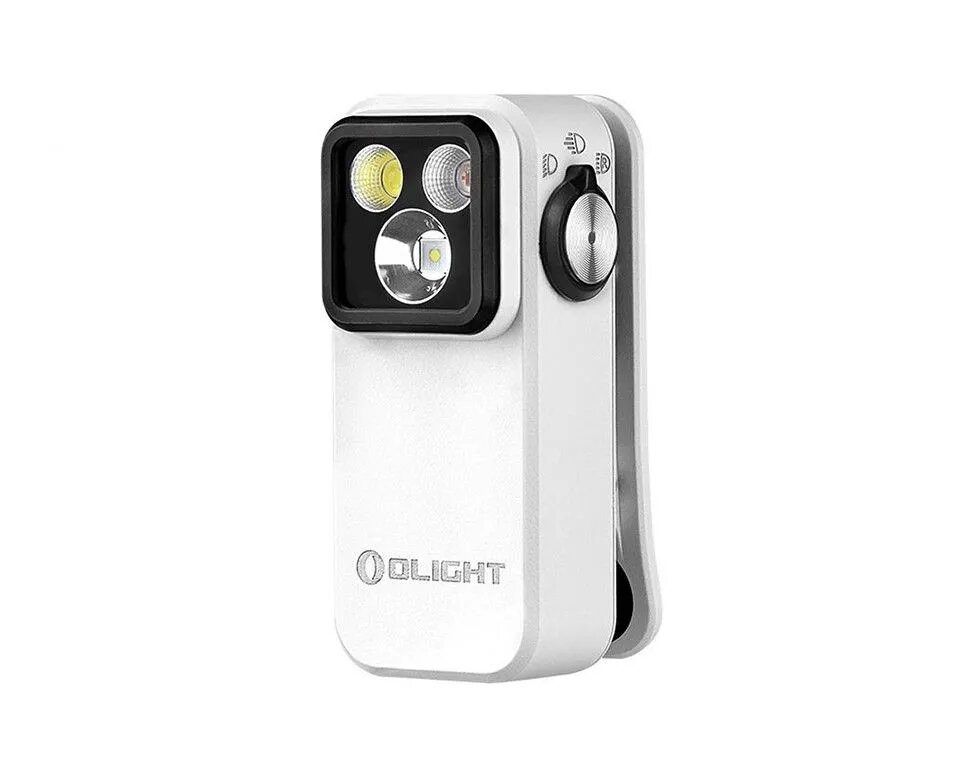 Olight Фонарь ручной белый 500 люмен, 120 м, 3 светодиода, встроенный аккумулятор, IPX5 — фото 1