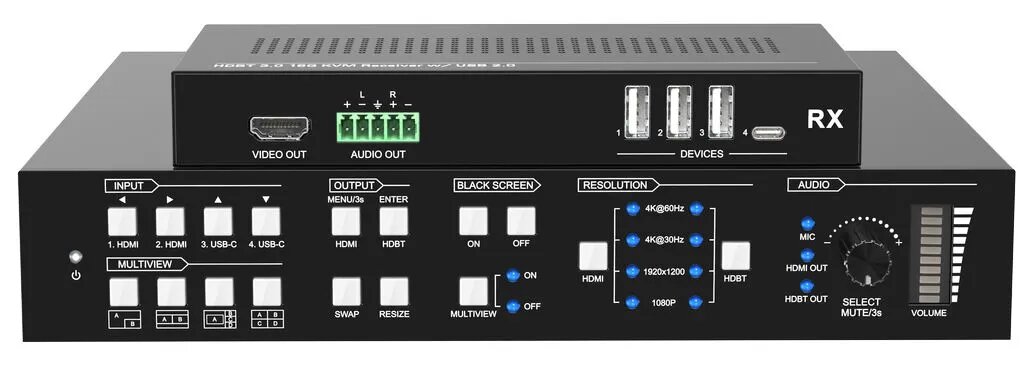 Презентационный коммутатор Digis SS-KVM42-2S