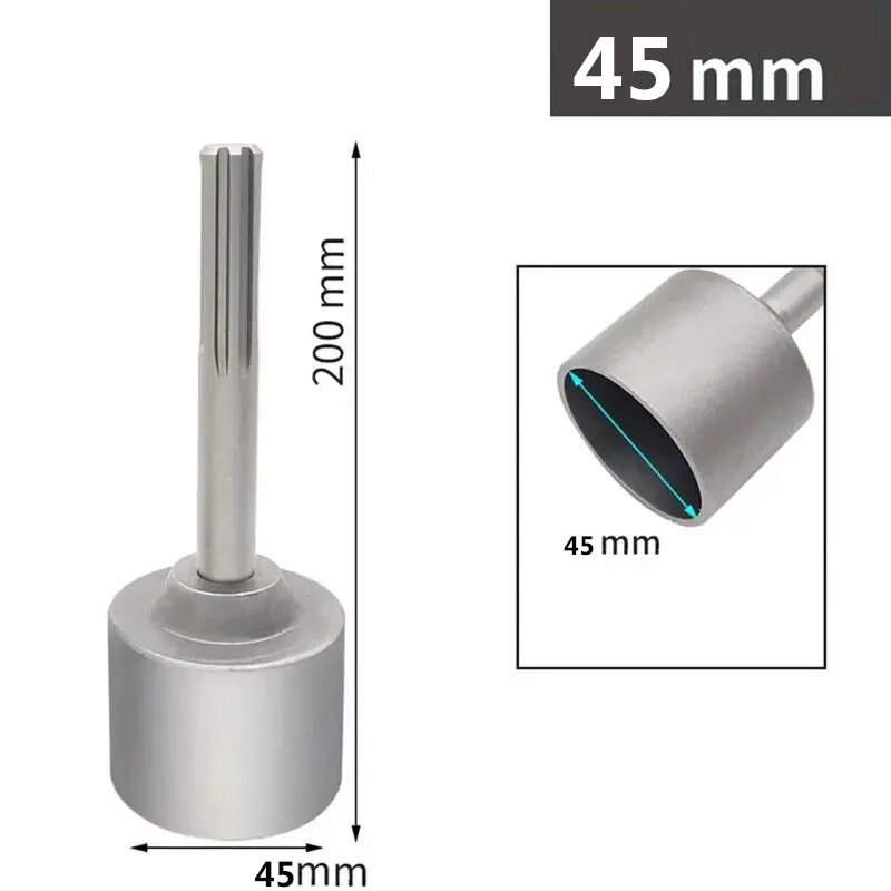 SDS Max хвостовик для заземляющего стержня SDS MAX 45MM