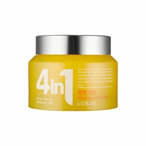 Dr.CELLIO Осветляющий крем с витаминами 70 мл Dr. G50 4 In 1 Ssing Ssing Cream Vita