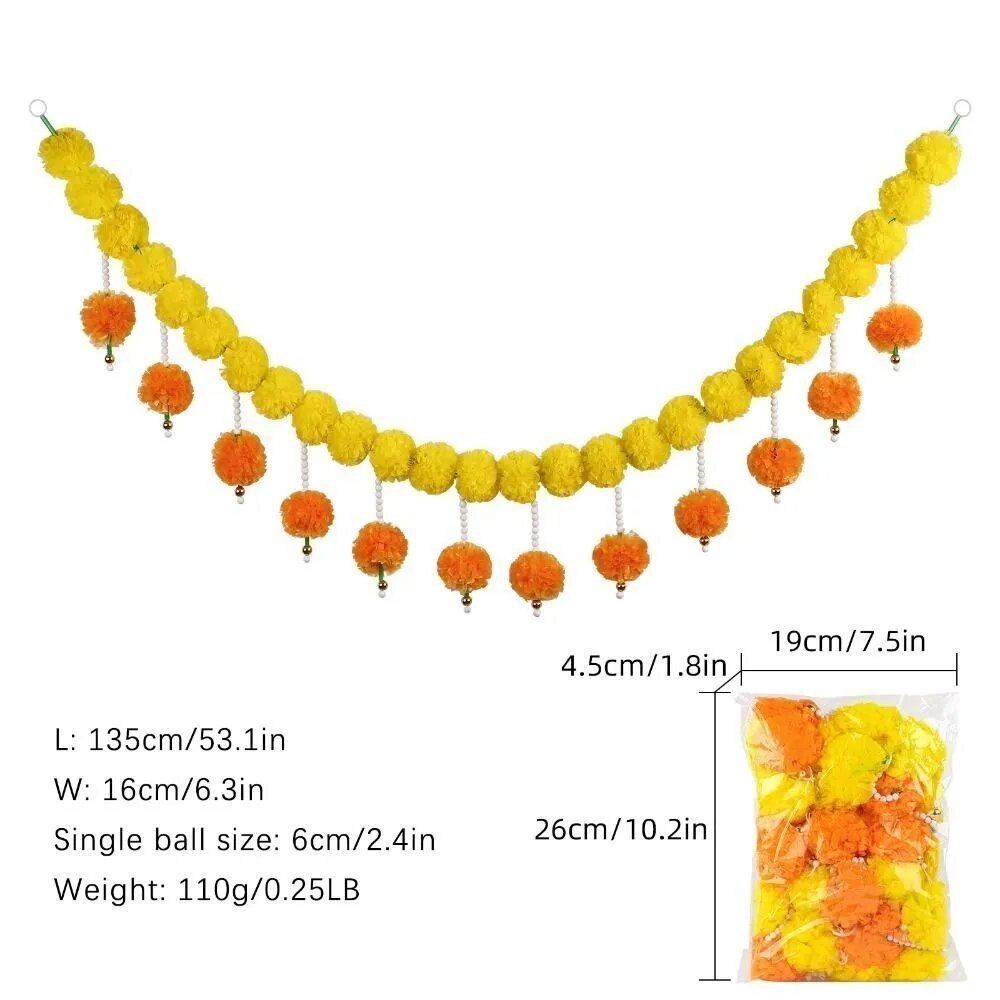 Индийская праздничная гирлянда