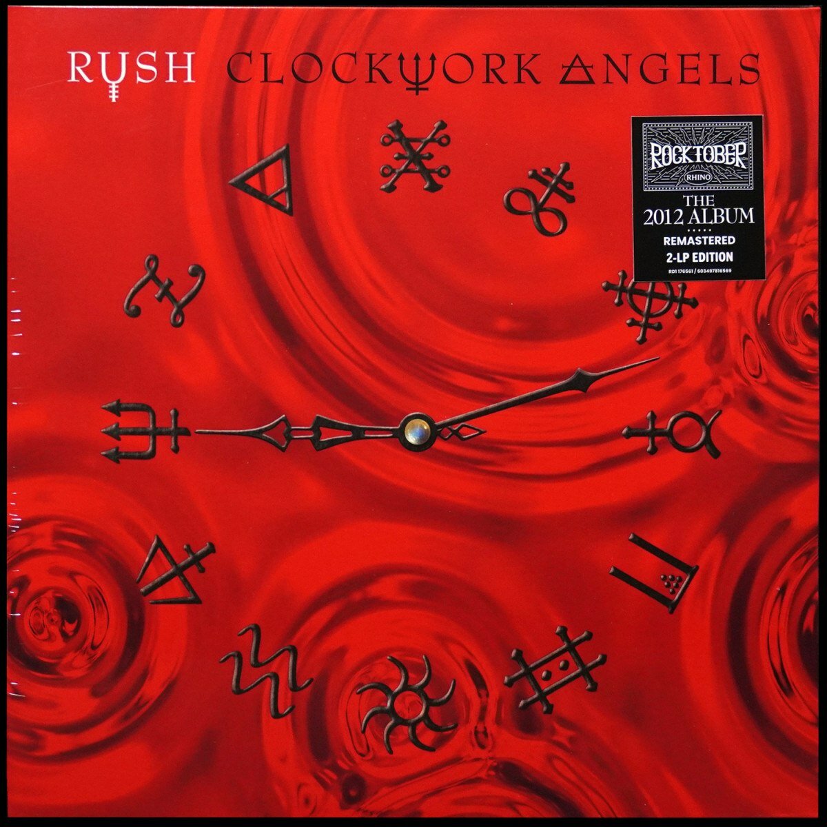 Виниловая пластинка Roadrunner Rush – Clockwork Angels (2LP)