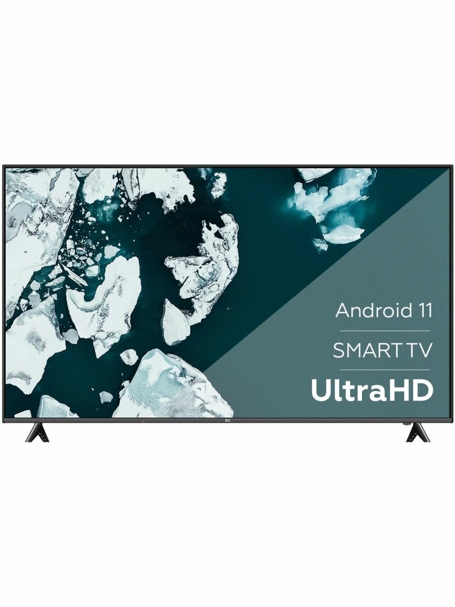 Телевизор LED BQ 65" 65FSU14B Android TV черный/черный Smart