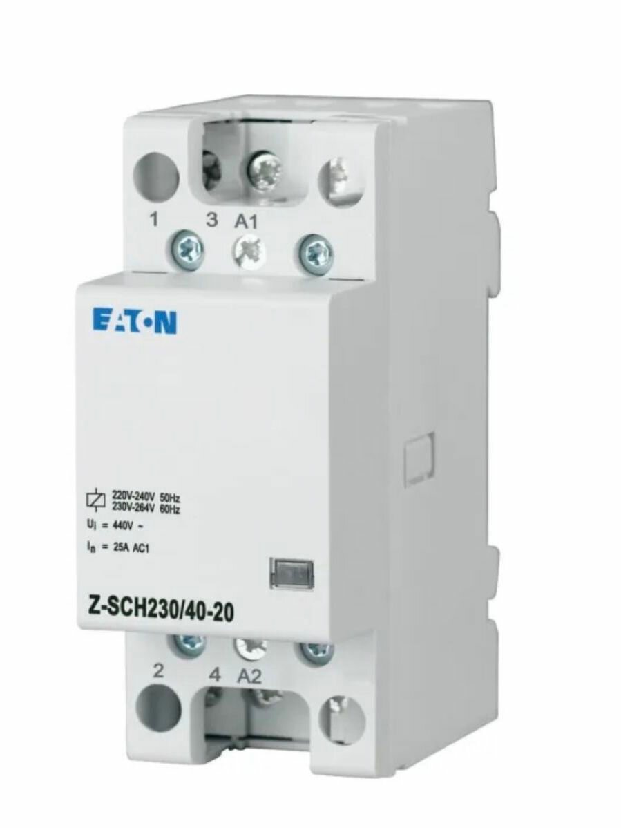 Модульный контактор 230В, 40А, 2НО Z-SCH230/40-20 , 248855 Eaton