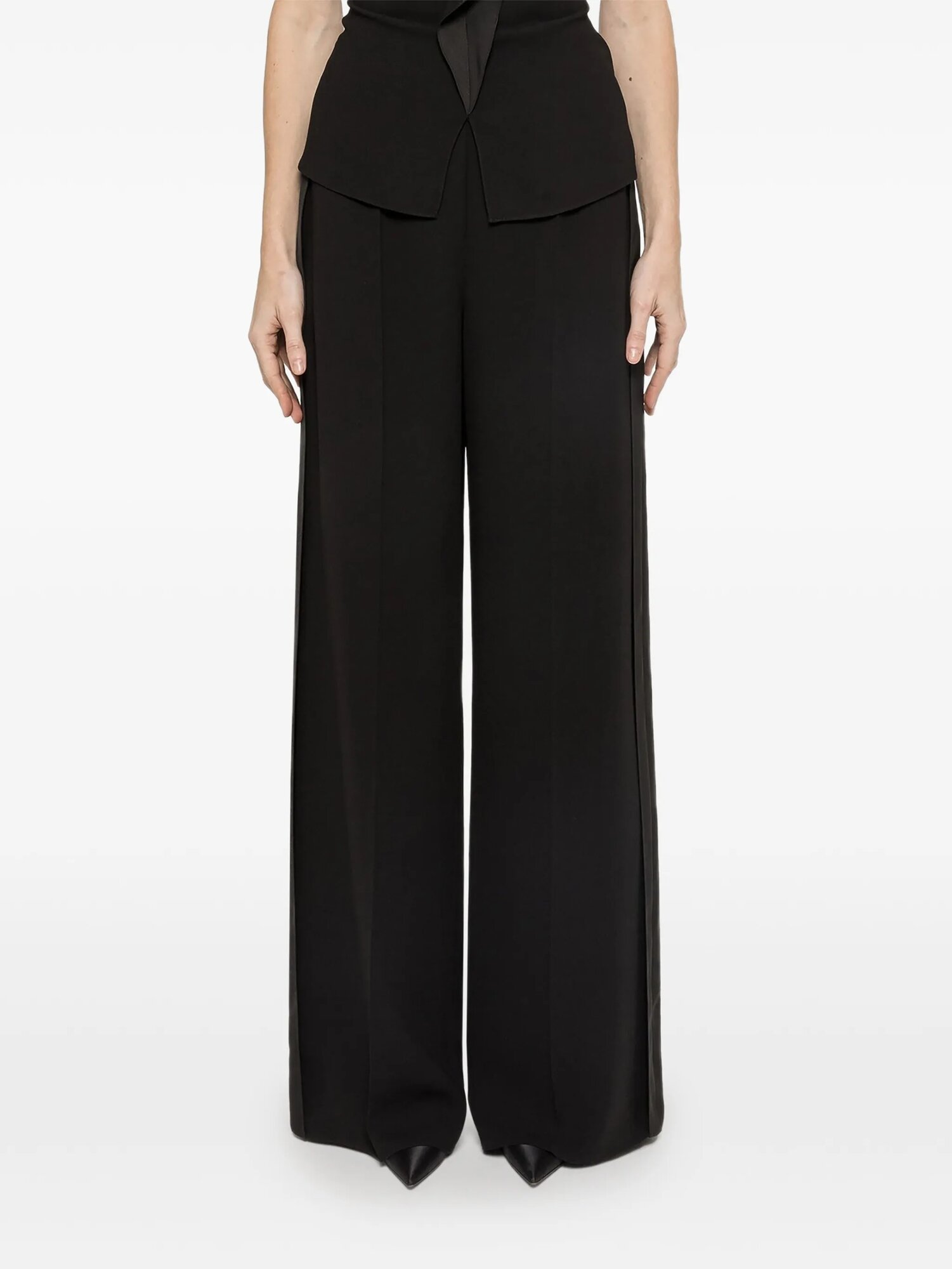 Брюки High-rise wide-leg trousers
