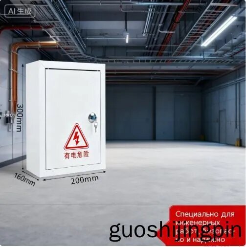 Щиток электрический с монтажной панелью металлический навесной, IP20, 300x200x160мм