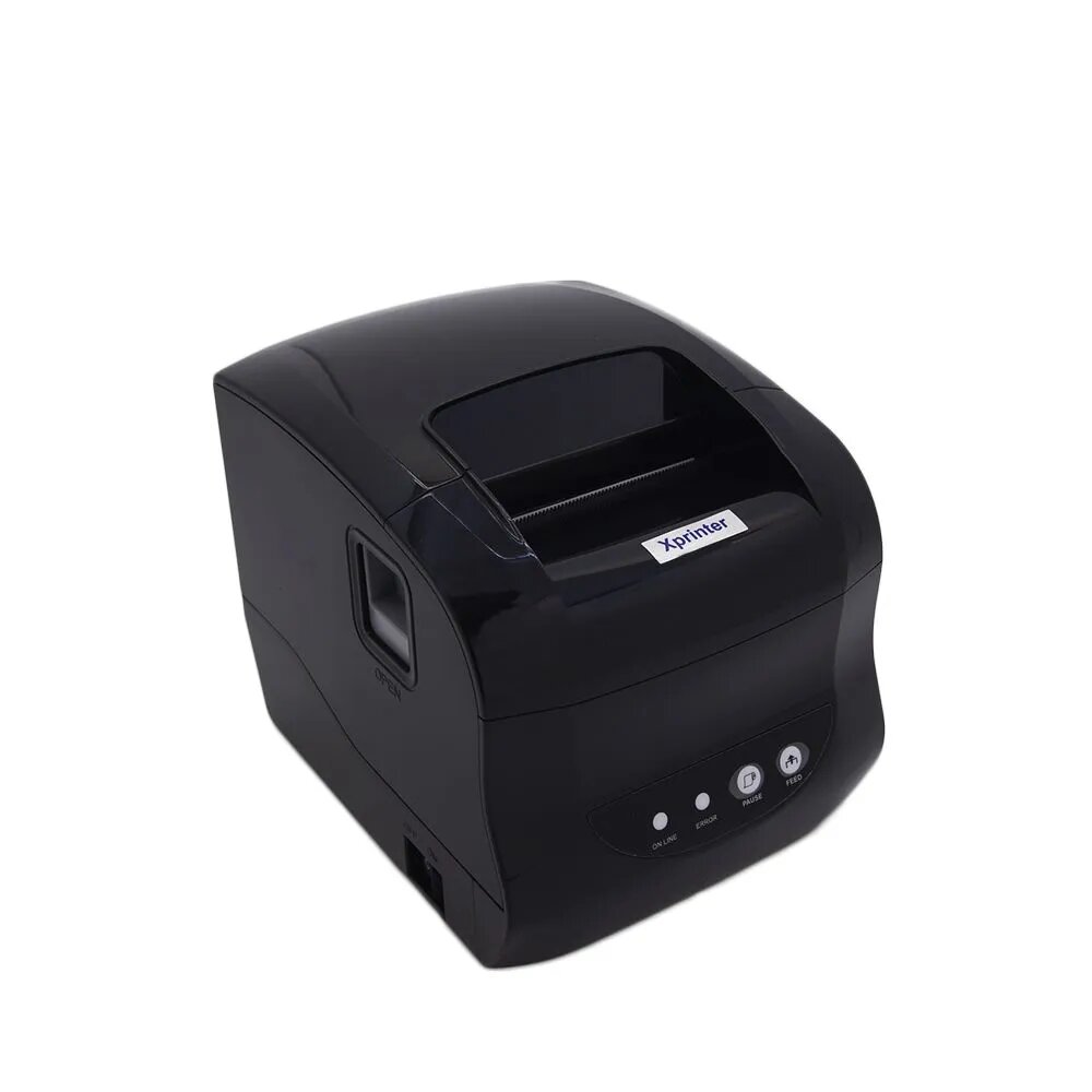 Принтер для чеков термо XPrinter XP-365B черный для печати этикеток — фото 1