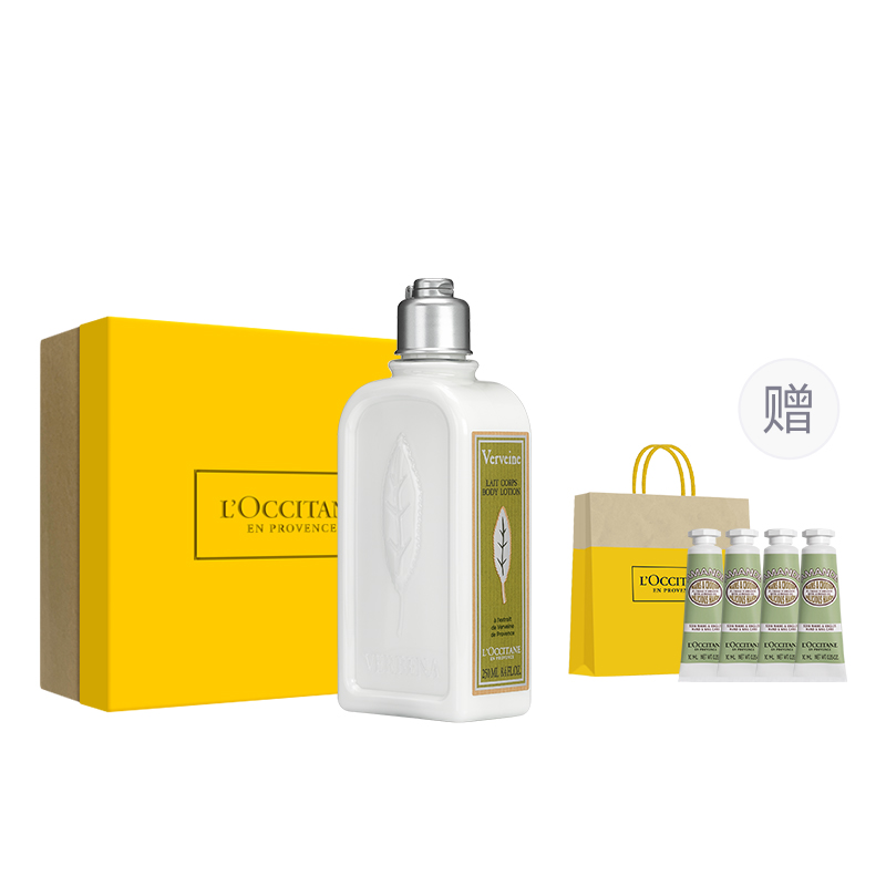 Набор для ухода за телом унисекс LOCCITANE Cherry Blossom, 250ml + 35ml*6