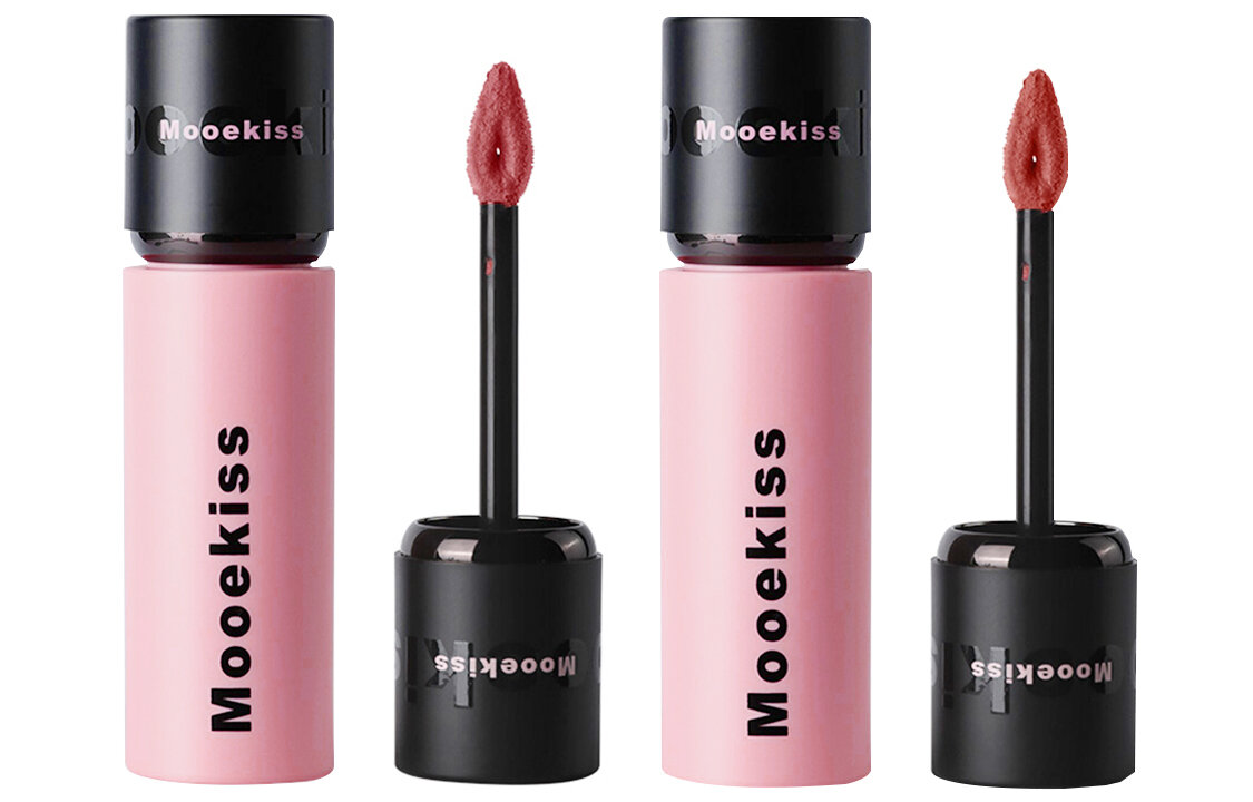 Флюид для губ женский Mooekiss матовый, 2 шт