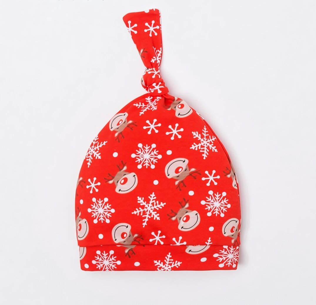 Чепчик Новогодняя коллекция для девочек