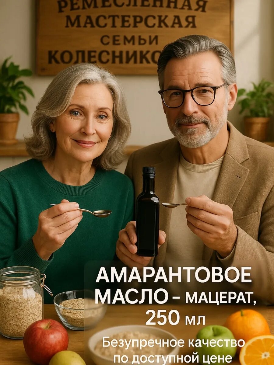 Амарантовое масло - Мацерат, 250 мл.