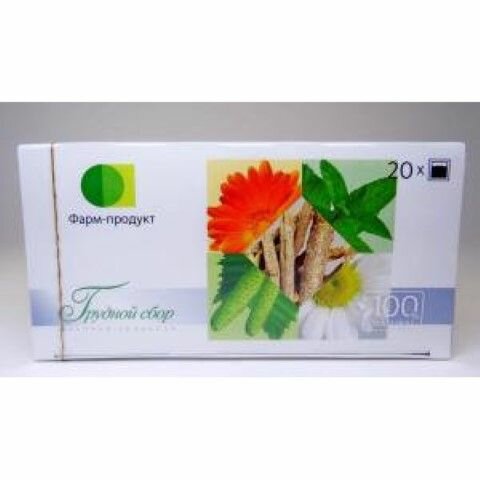 Чайный напиток Фарм-Продукт грудной сбор, 20 фильтр-пакетов
