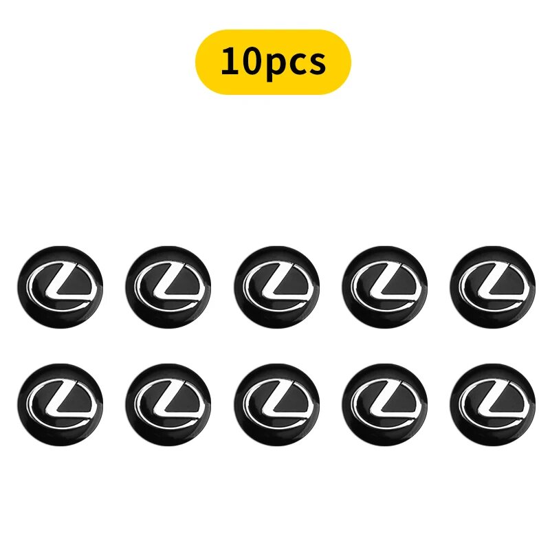 10шт. наклейки логотипа Lexus F-SPORT