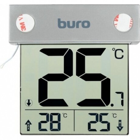 Термометр Buro P-6041 серебристый