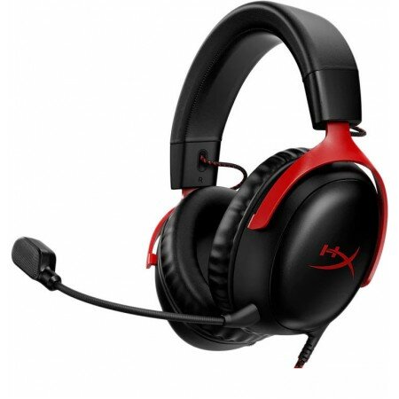 Наушники HyperX Cloud III (черный/красный)