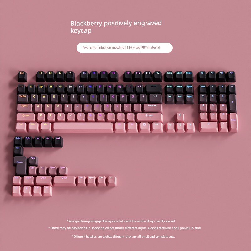 Капсюль с градиентом и прямой гравировкой из ПБТ для клавиатуры Razer F87/F99/ATK/Z87 OEM высоты