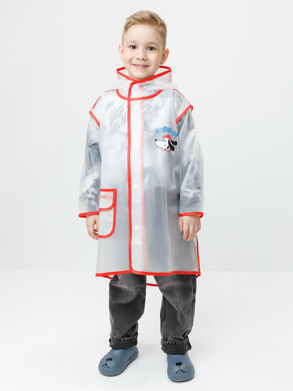 Плащ-дождевик crockid детский дождевик, демисезон
