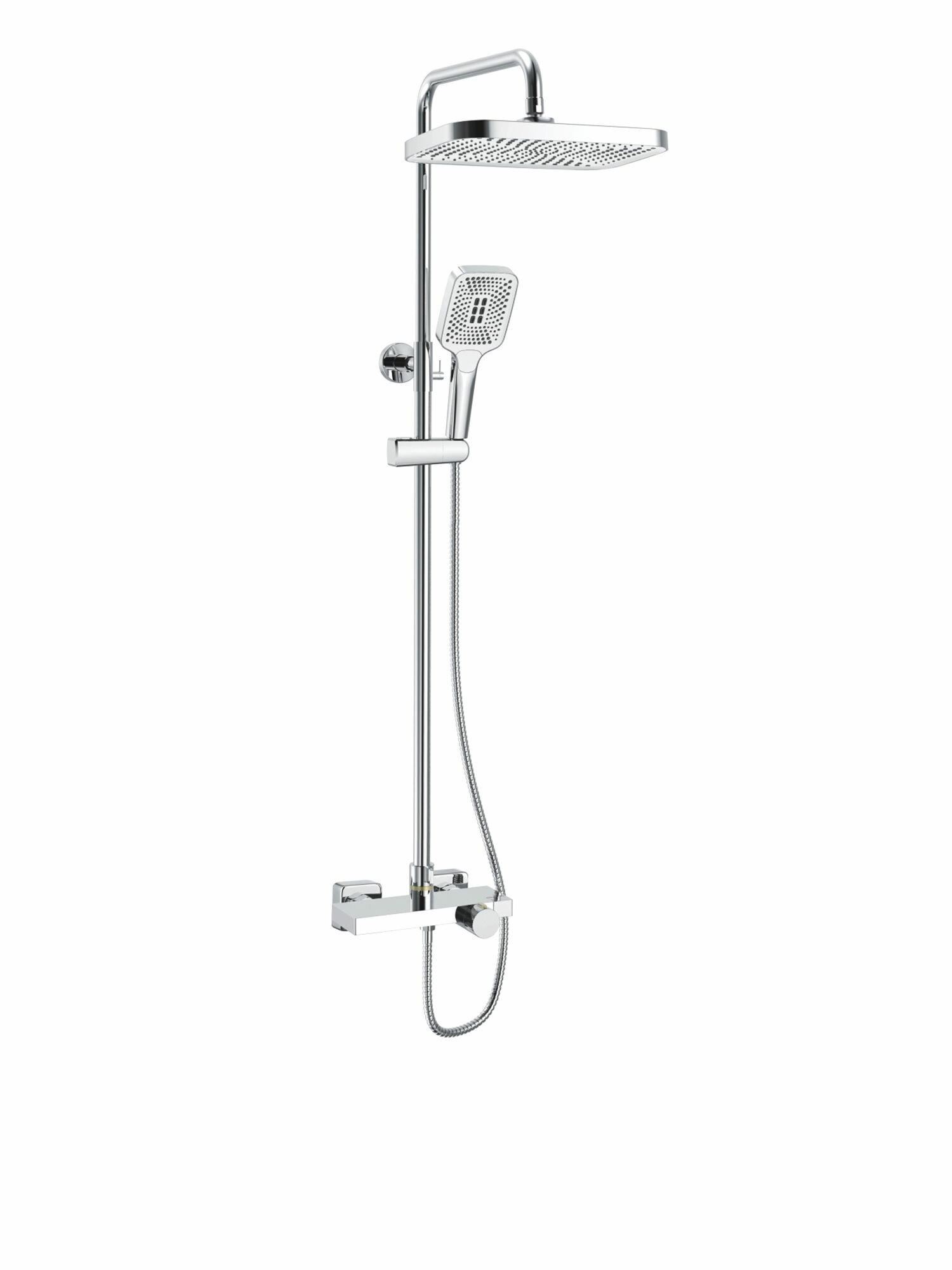 Душевая система с тропическим душем и термостатом Rose R1896-6