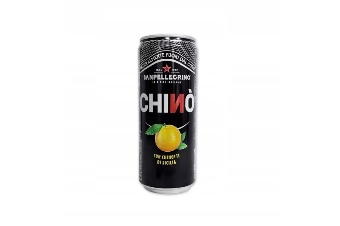 Лимонад Sanpellegrino Chino (Апельсин Чино) 0.33л x 24шт.
