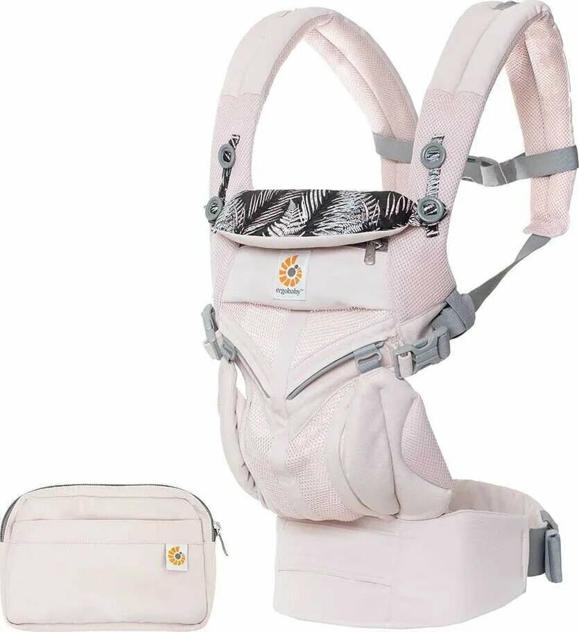 Эргорюкзак- хипсит для малышей от 0 / Ergobaby OMNI 360 Cool Air Mesh - Maui/ сумка рюкзак для мамы