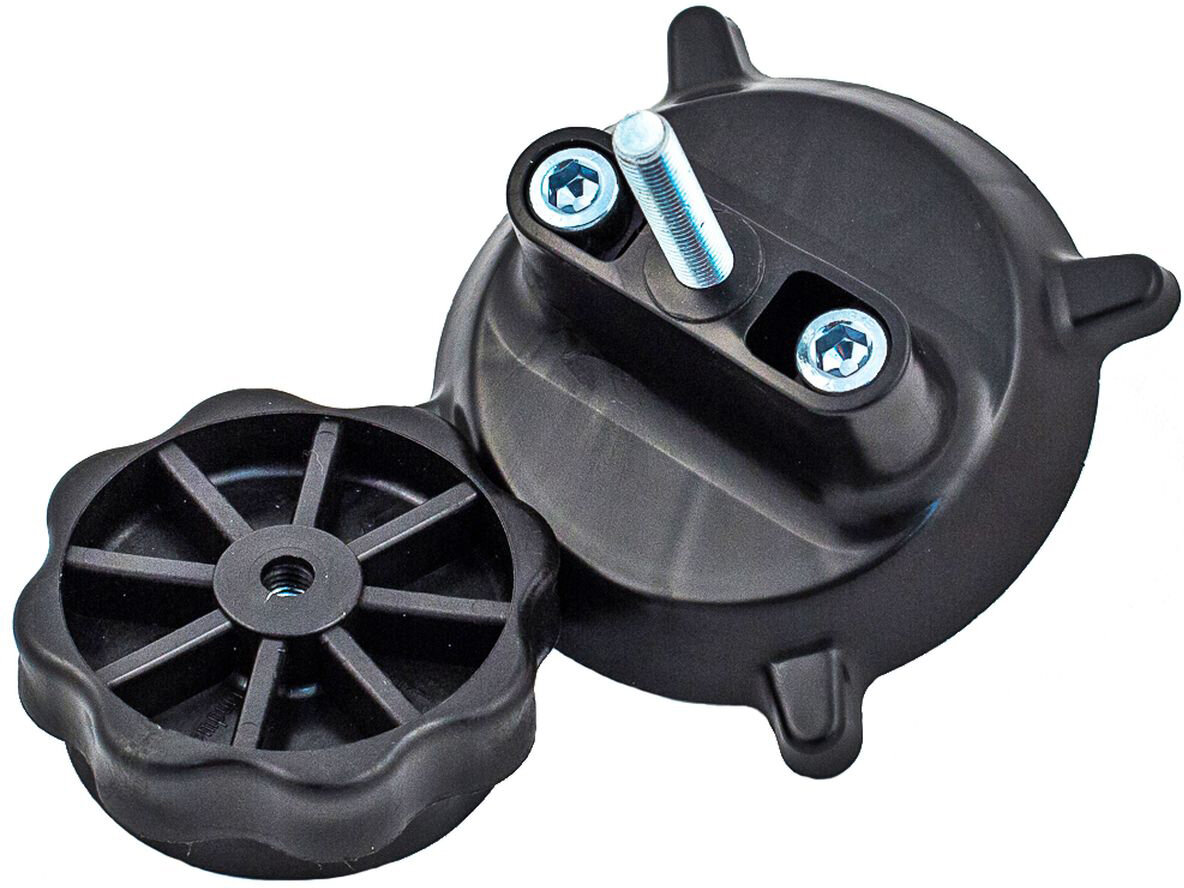 Крепление для канистр "Экстрим" в сборе, пластик, черный, для ГСМ