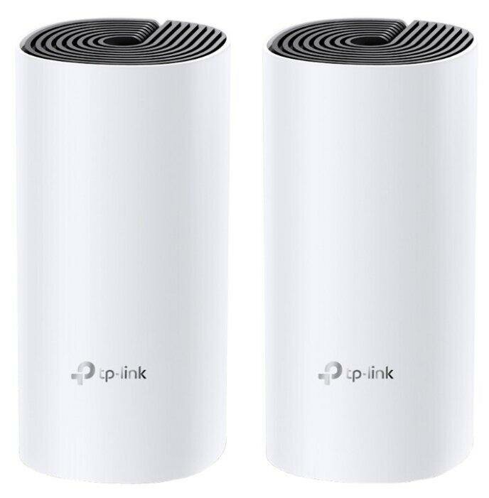 Система Mesh TP-Link Deco E4(2-pack), 802.11abgnac 1167Mbps 2.4 ГГц 5 ГГц 2xLAN белый