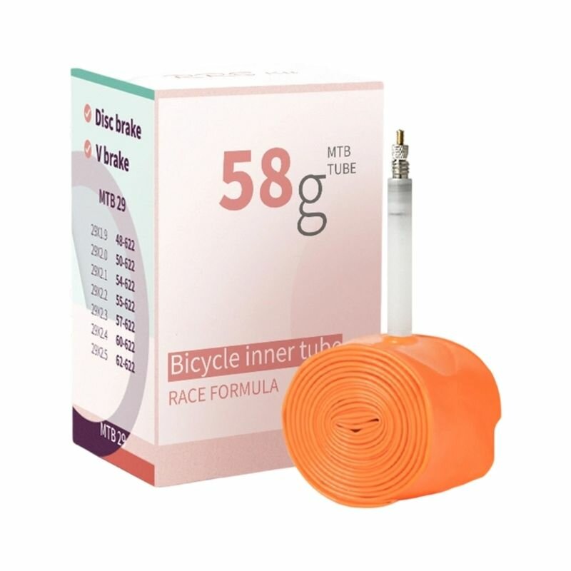 (1 шт.) Камера для велосипеда (шоссейный/гравий/горный) - Горная камера - 58г 45мм