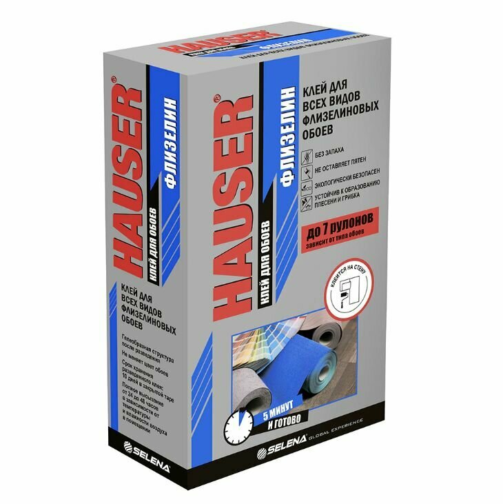 Клей для флизелиновых обоев Hauser 250 г