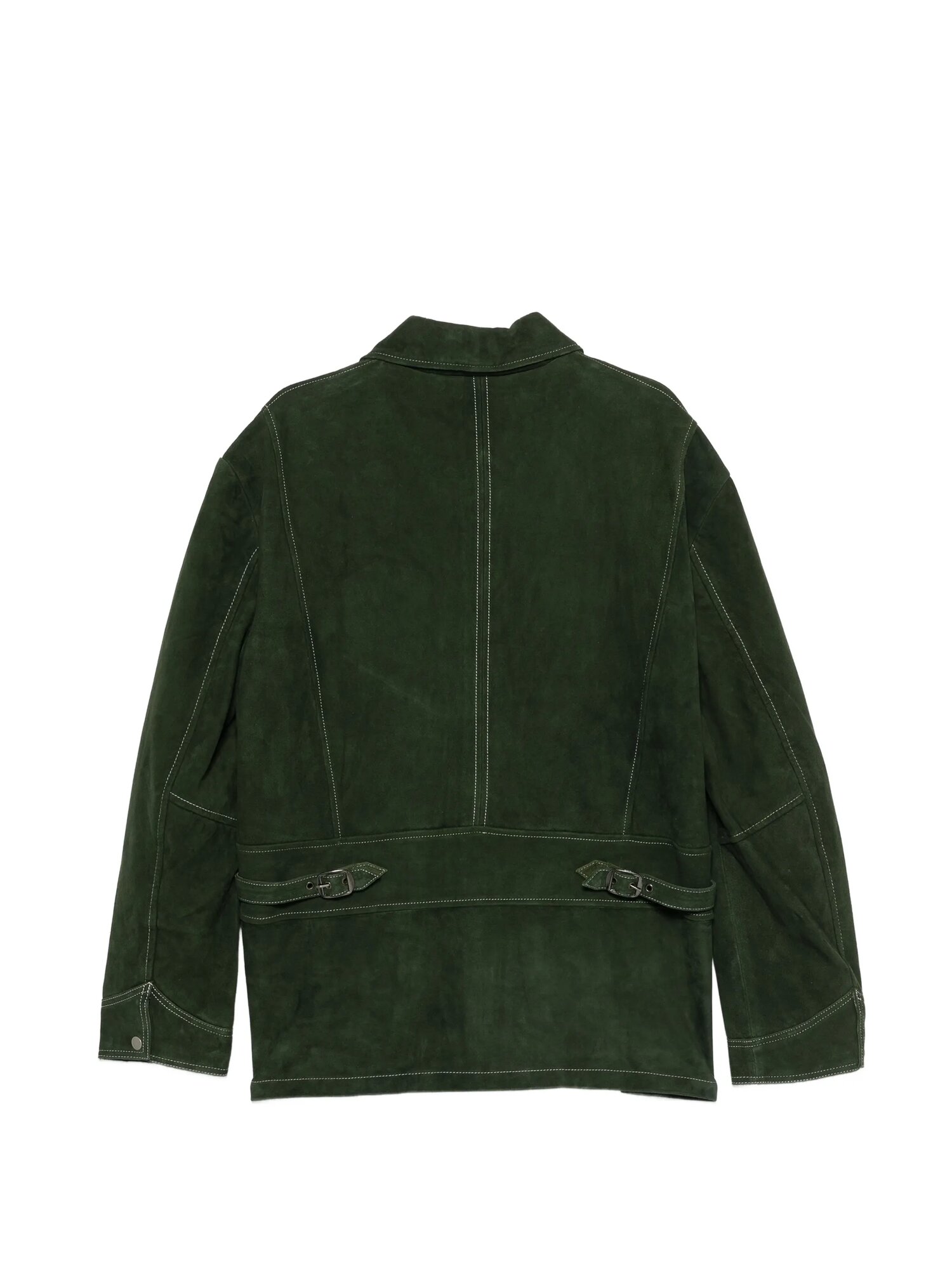 Куртка FOUND Suede jacket, размер L, green — фото 1