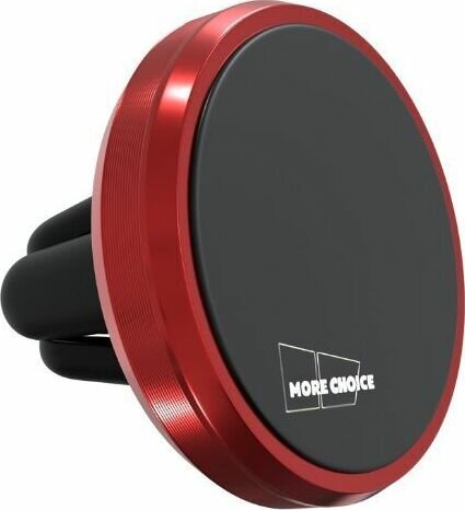 Держатель для телефона More choice C01 красный, магнитный