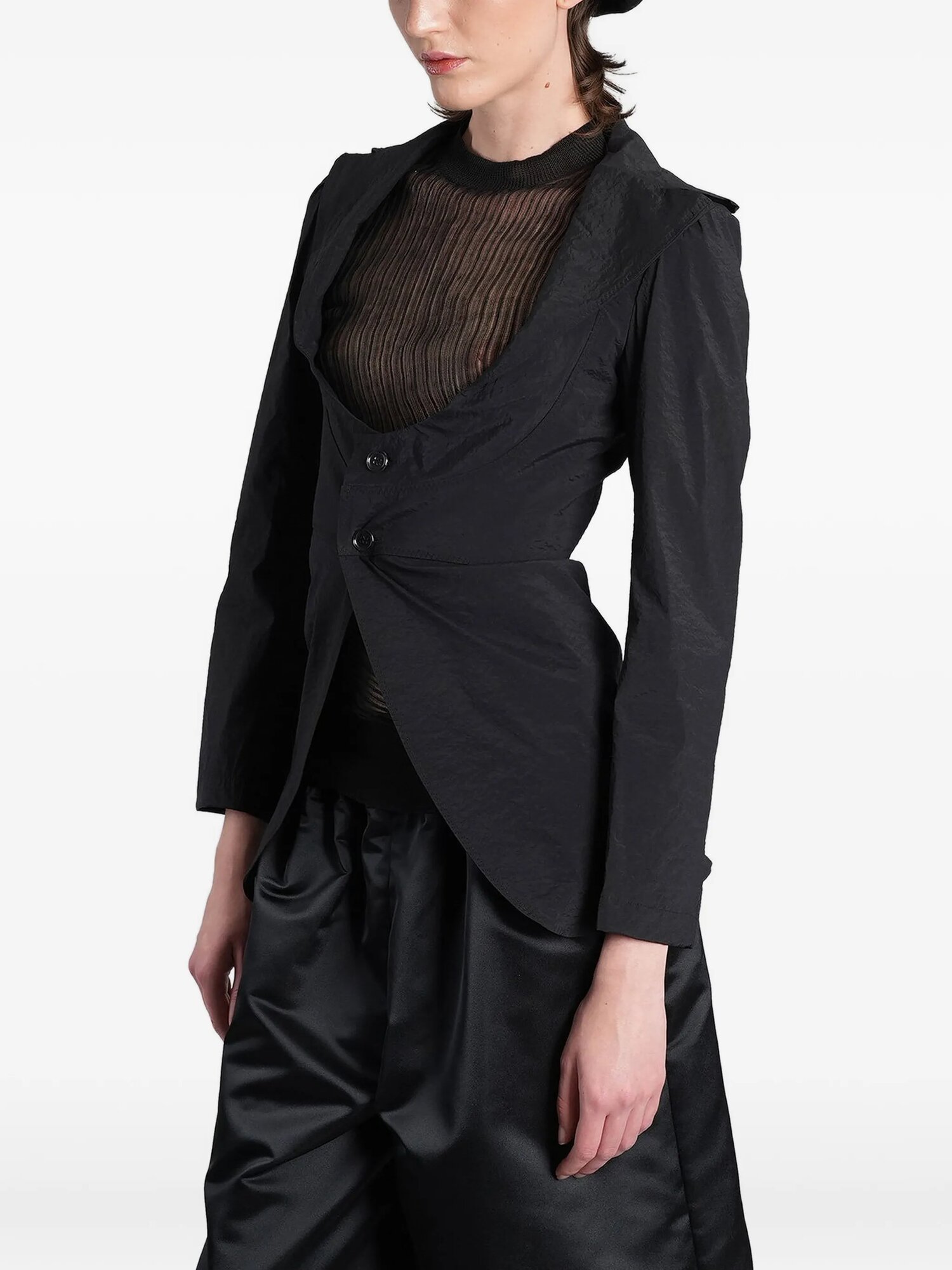 Куртка Junya Watanabe Cut-out tailored jacket, размер 46 — фото 1