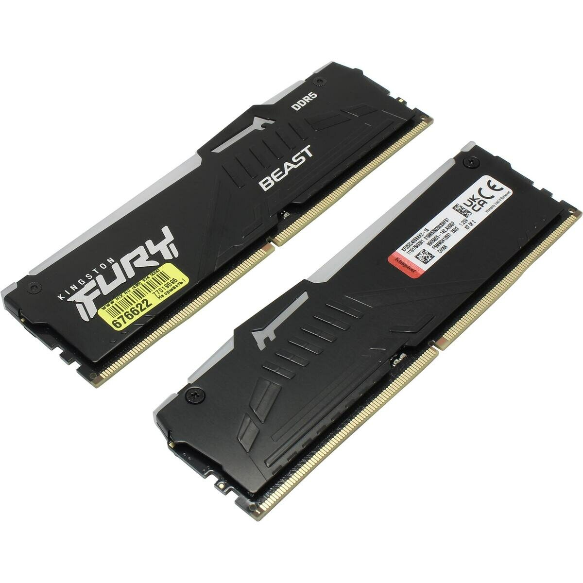 Kingston Fury Beast RGB DDR5 DIMM 16Gb KIT 2*8Gb CL40
