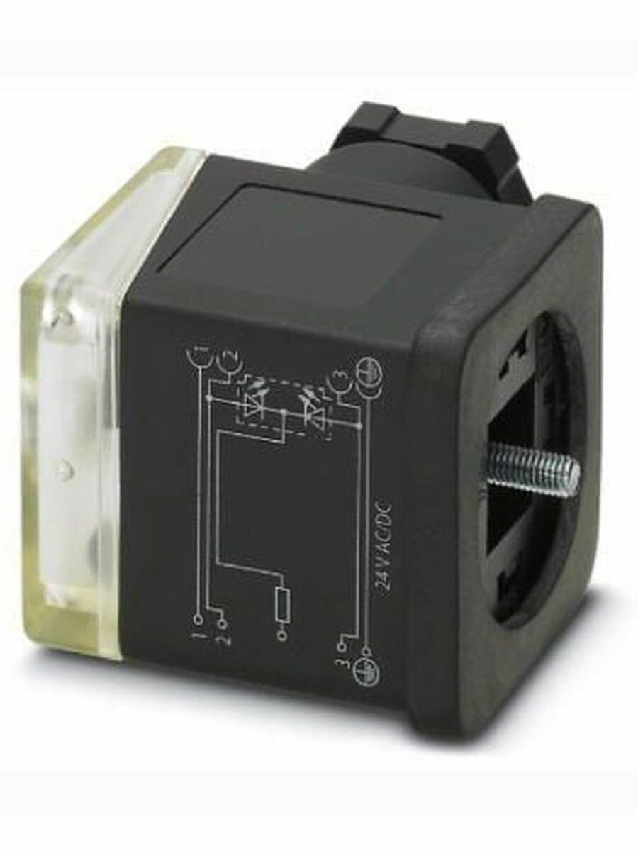 Штекерный модуль для электромагнитного клапана 1457908 SACC-VB-5CON-M16/AD-2L 24V Phoenix Contact