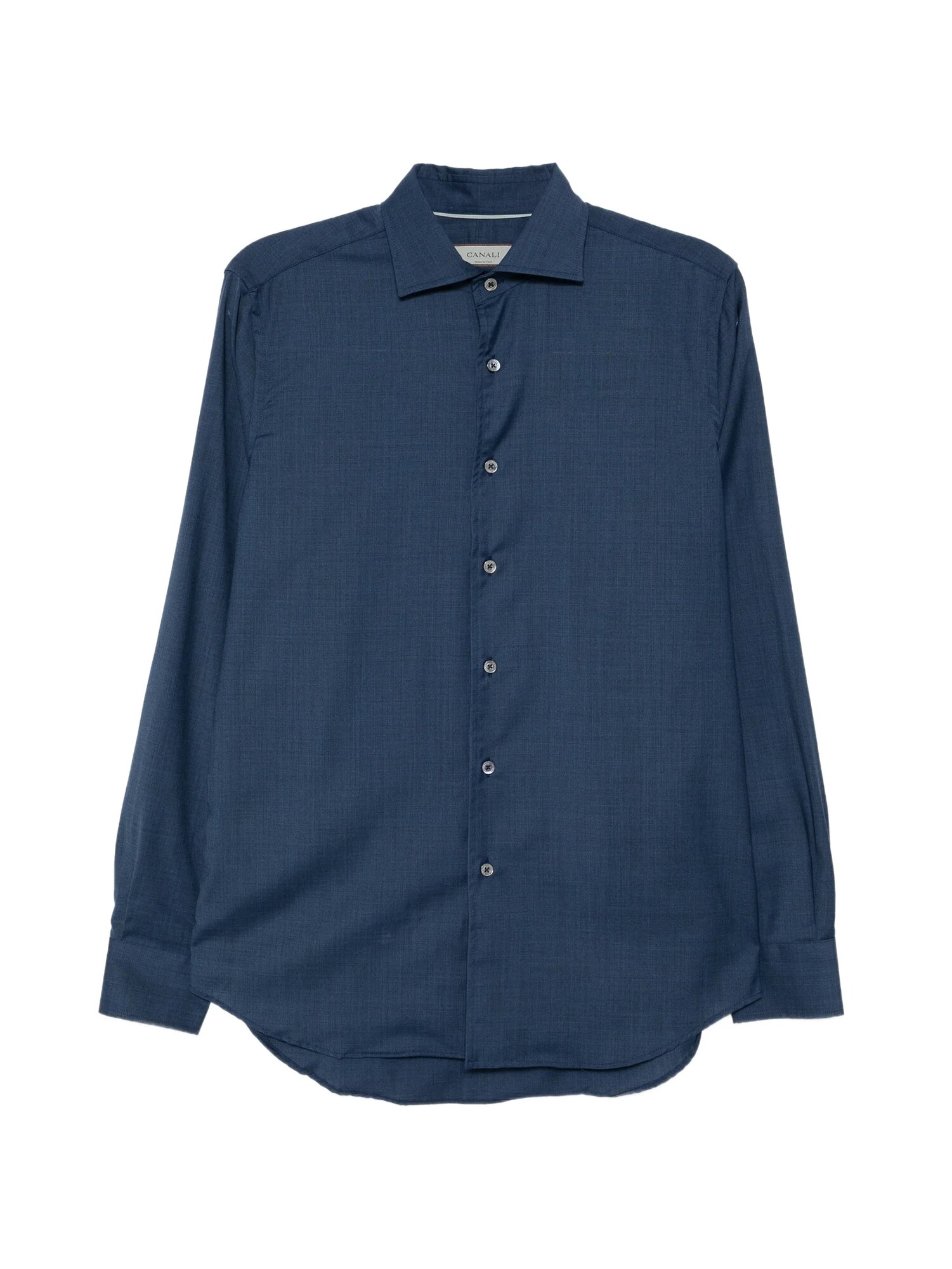 Рубашка Button-up wool shirt