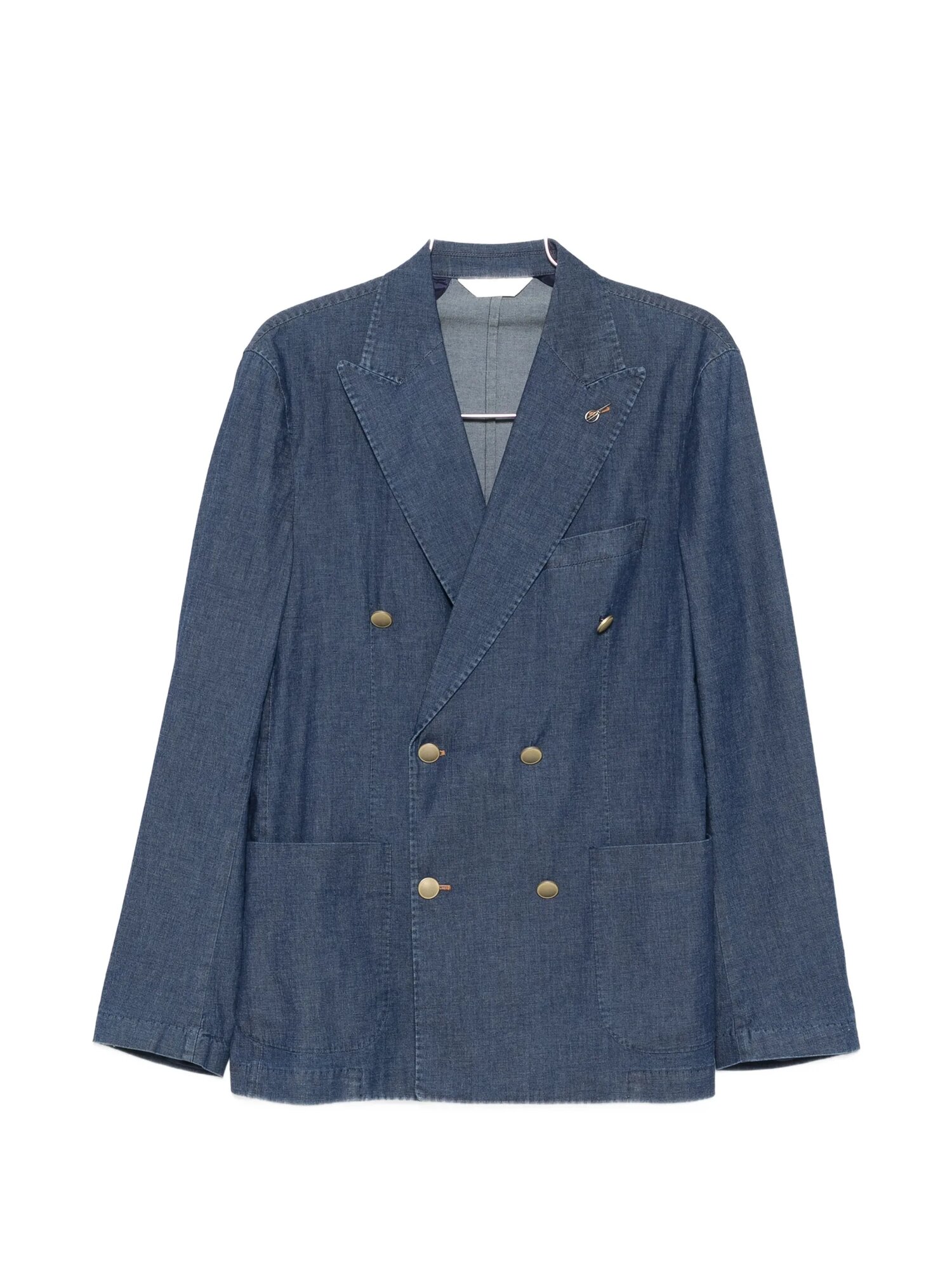 Пиджак Double-breasted peak-lapels blazer