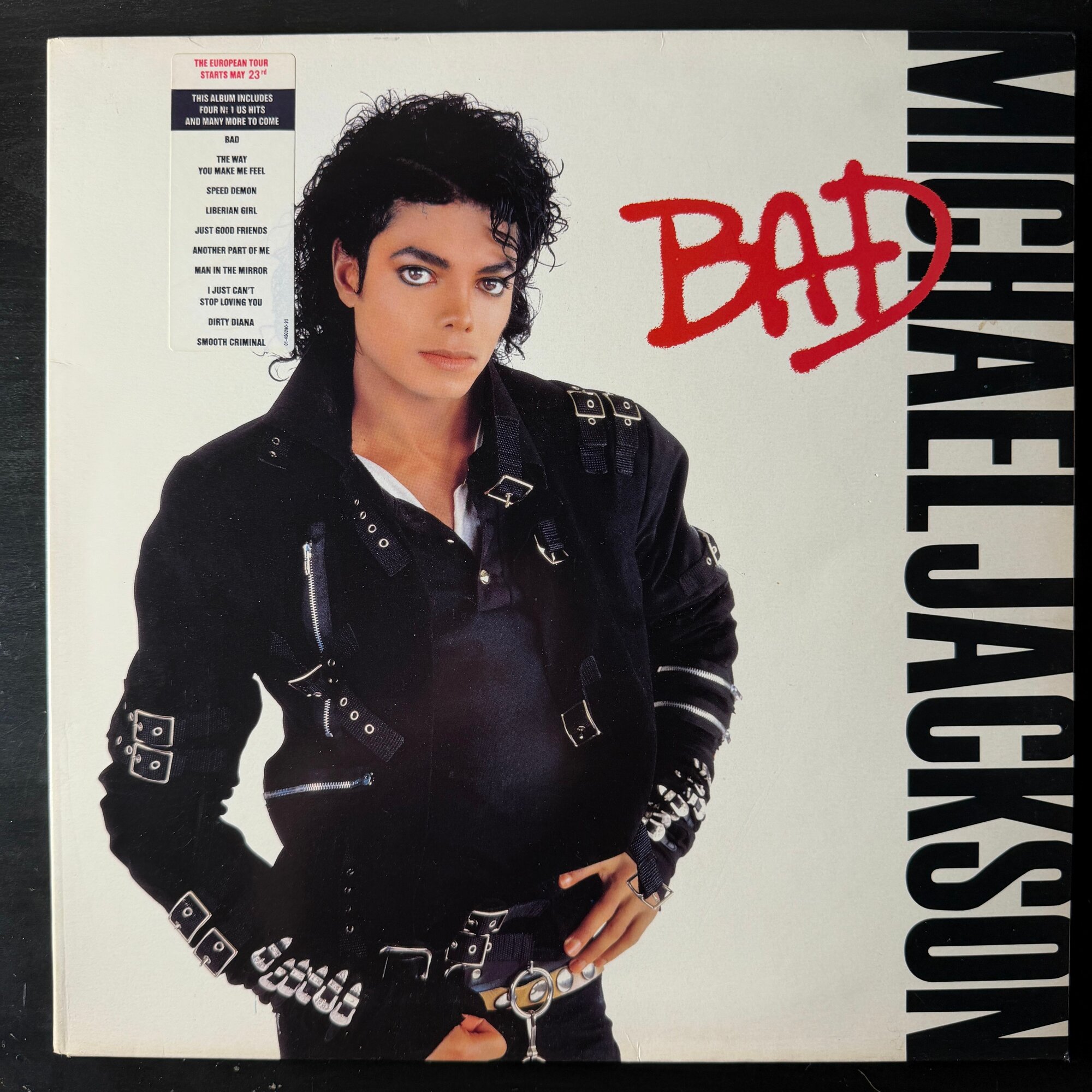 Виниловая пластинка Michael Jackson - Bad (Европа 1987г.)
