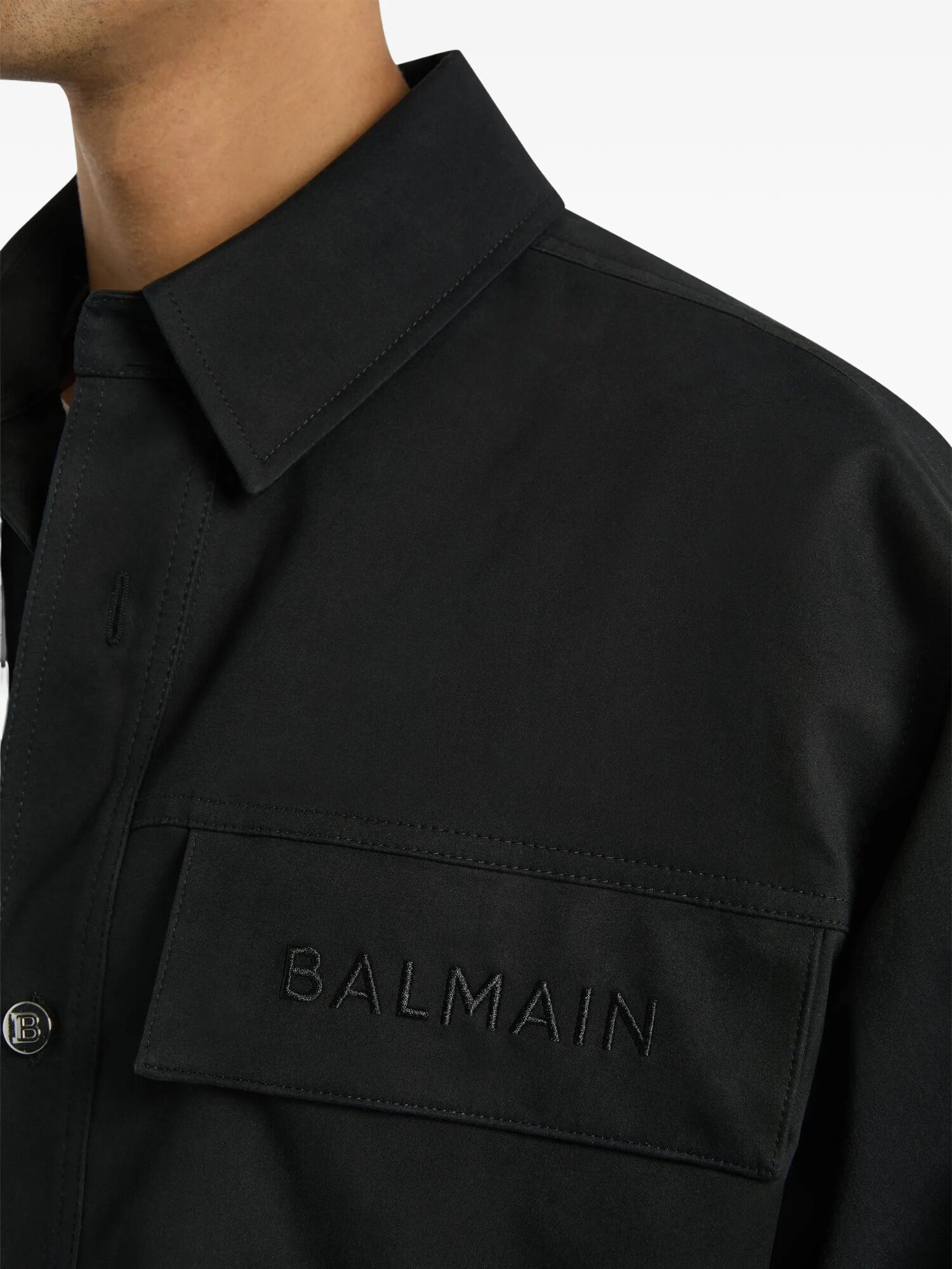 Куртка BALMAIN Windbreaker jacket, размер 44 — фото 1