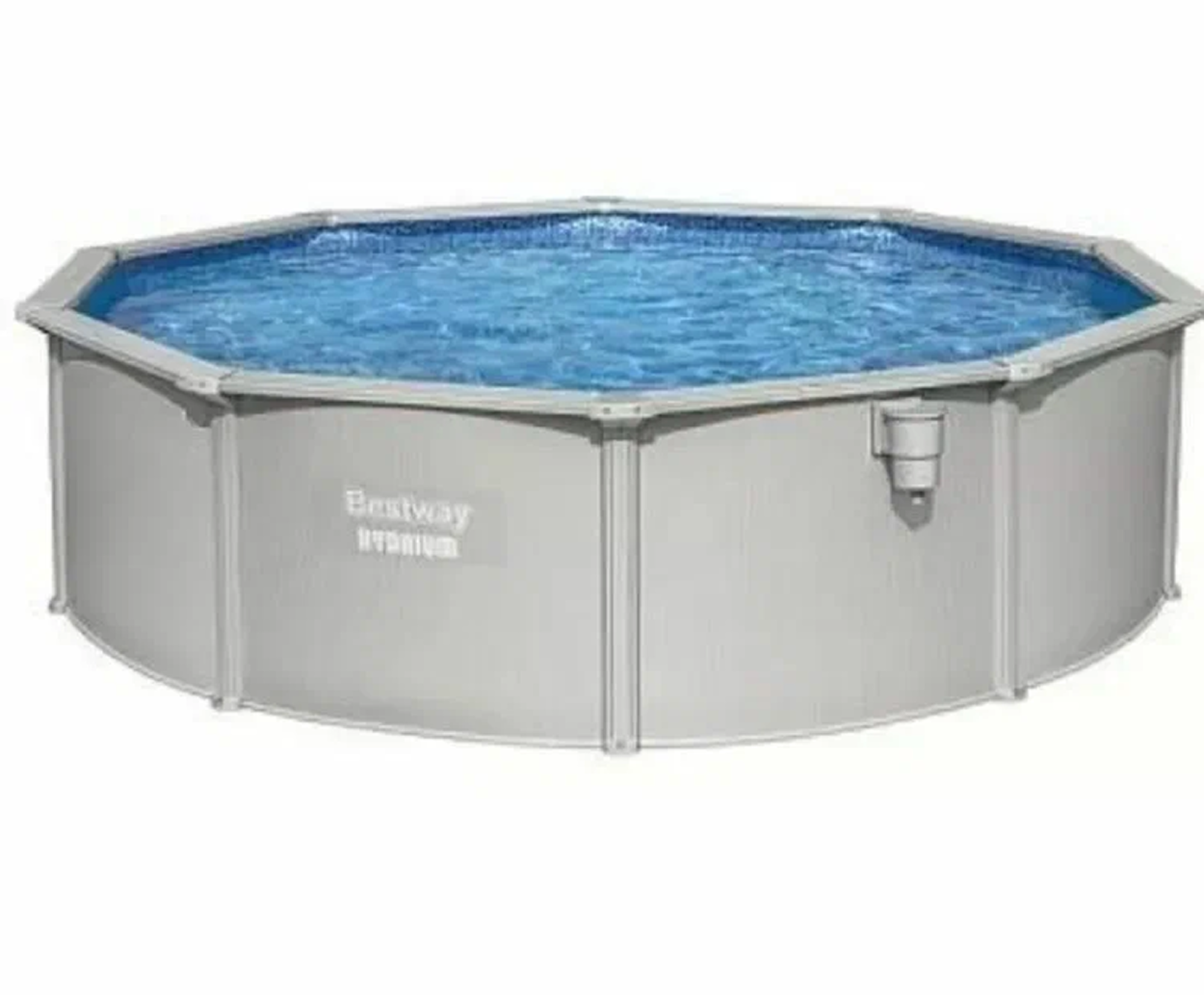 Бассейн со стальными стенками 460х120см BestWay 56384, круглый