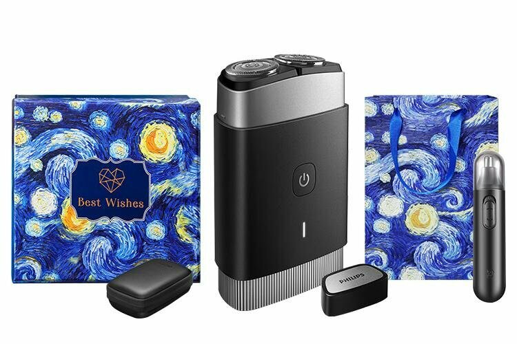 Электробритва роторная мужская Philips PQ888/06, черная