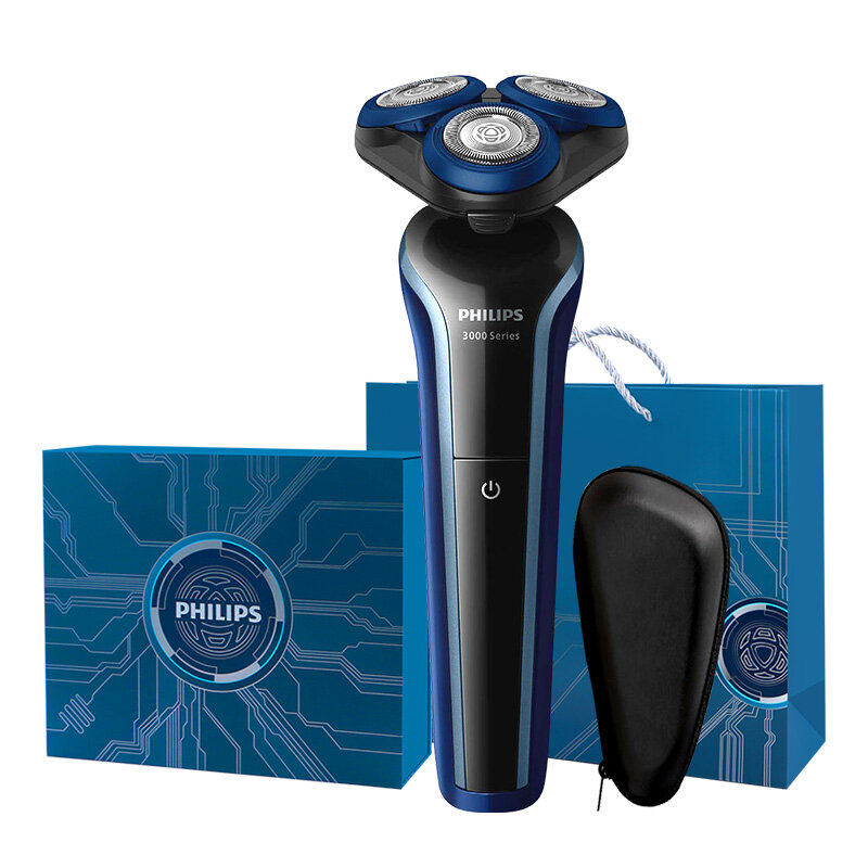 Электробритва унисекс PHILIPS 3000 Series S3608, Technology Box with Storage Bag