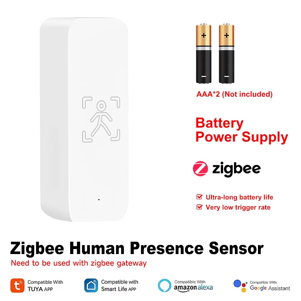Датчик открытия двери/окна Zigbee iHseno, 8 шт.