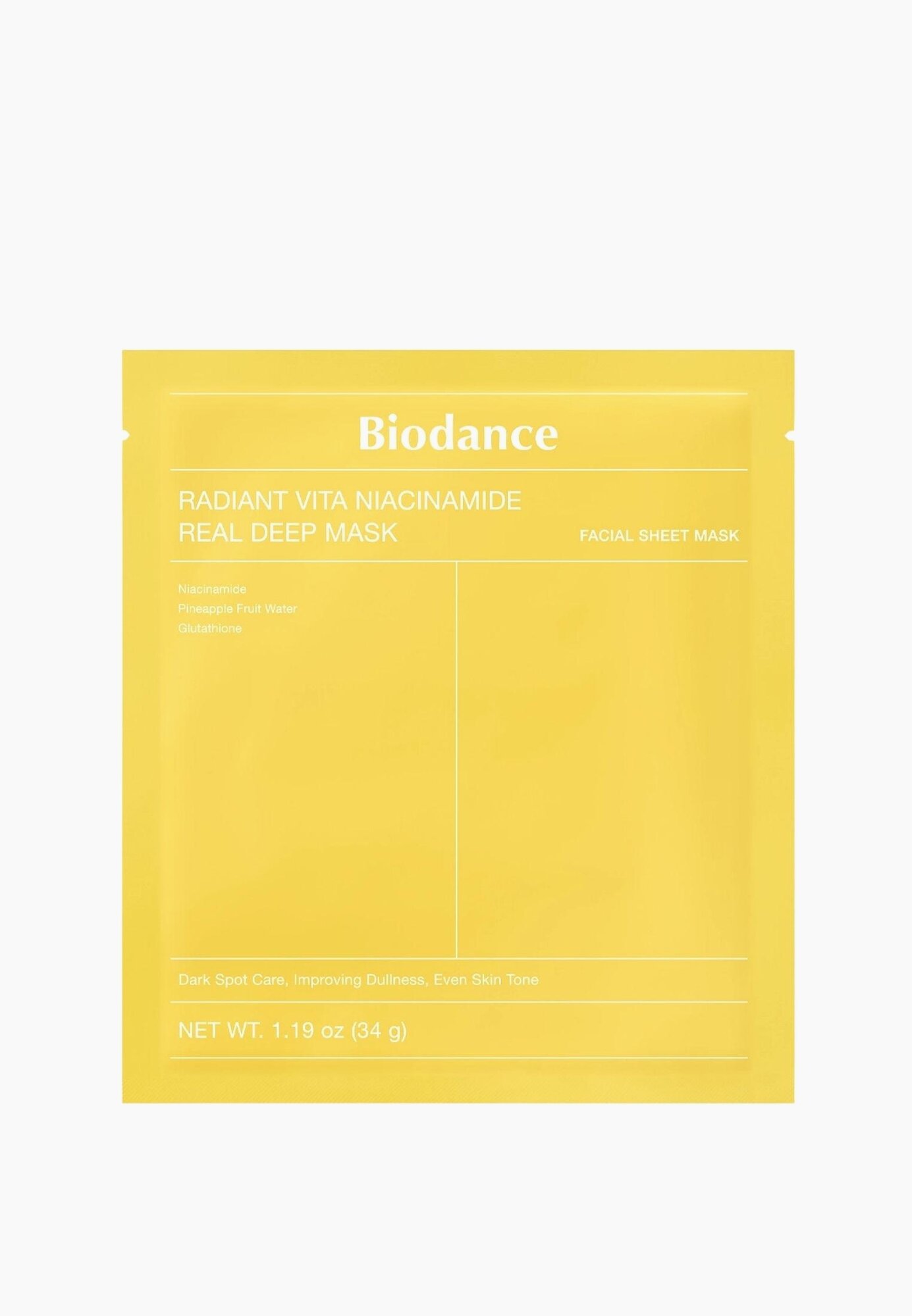 Biodance Маска для лица гидрогелевая 34 г