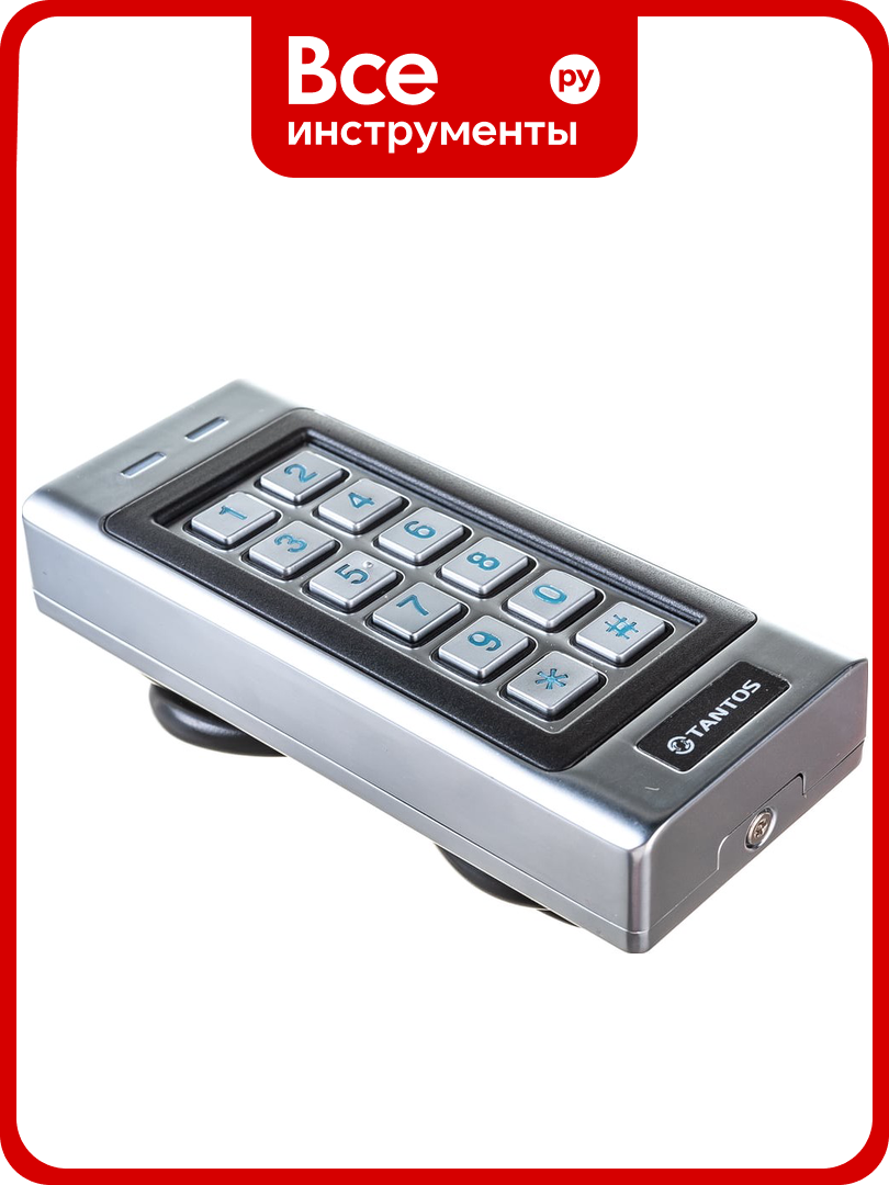Кодонаборная панель Tantos TS-KBD-EM-IP66 с встроенным считывателем карт, терминал IP66, питание