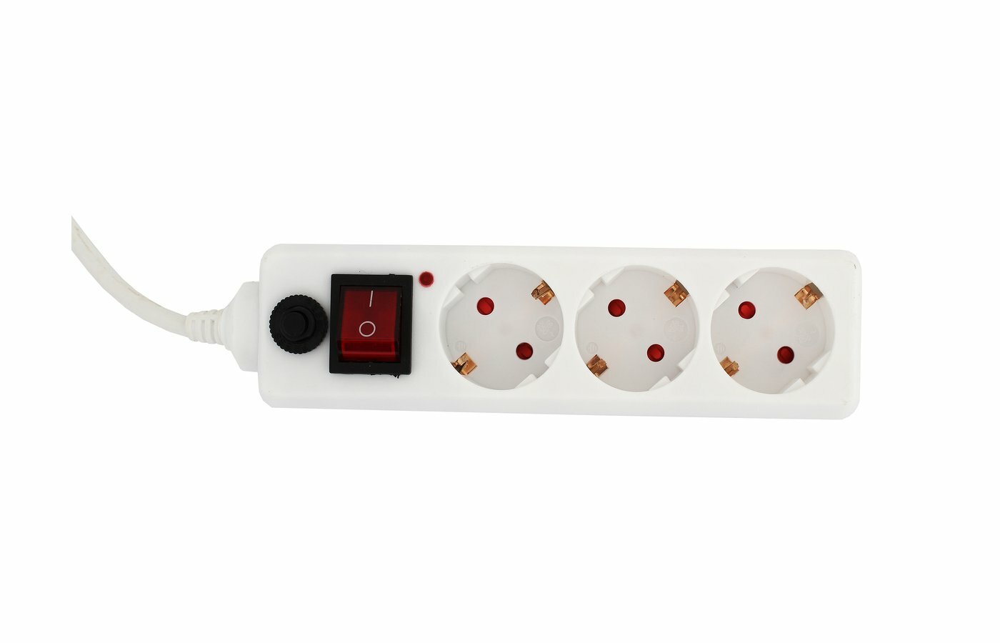 Сетевой фильтр Doffler 4013-5W, 3 розетки, защита от перенапряжения, длина кабеля 5 м