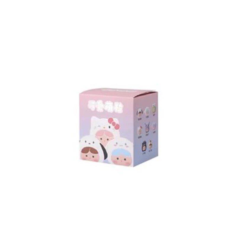 Оригинальная милая мини-фигурка Sanrio Kuromi Cinnamoroll в стиле Blind Box, модный мультяшный персонаж, украшение,