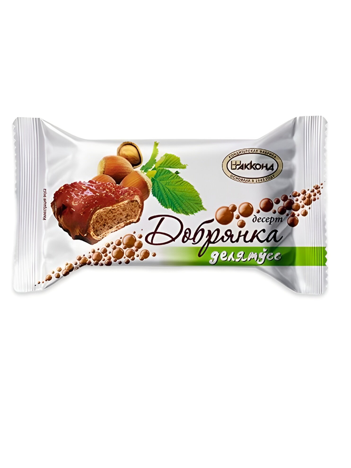 Конфеты Добрянка делямусс фундук 800г Акконд