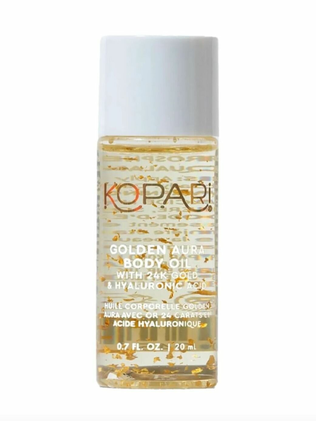 KOPARI Увлажняющее масло для тела Golden Aura Body Oil (Travel Size) 20 мл