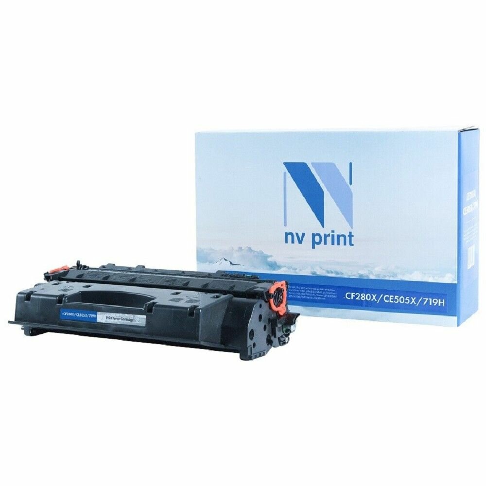 NV Print Картридж NVPrint CF280X CE505X 719H 6900k Черный
