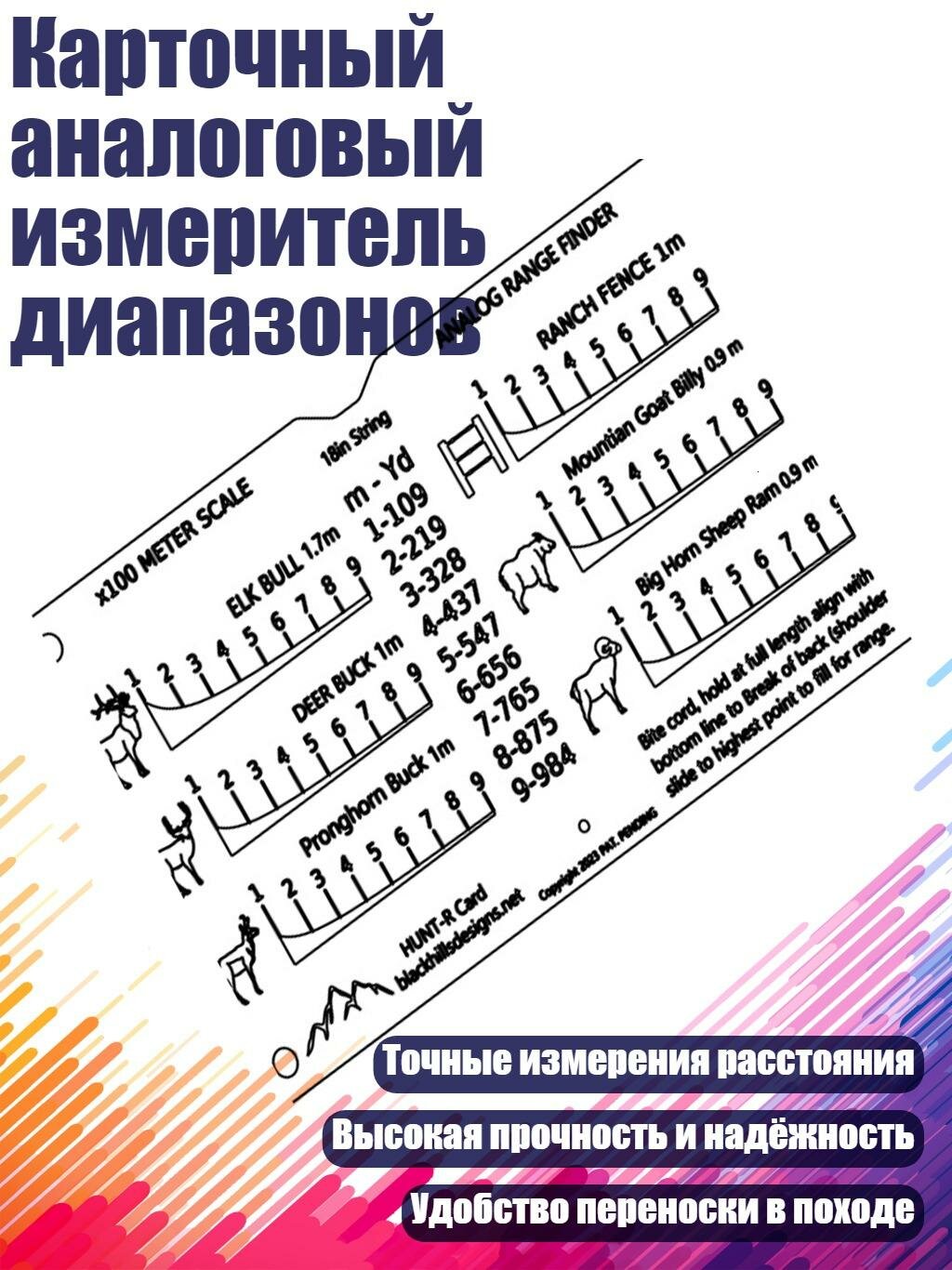 Карточный аналоговый измеритель диапазонов, A